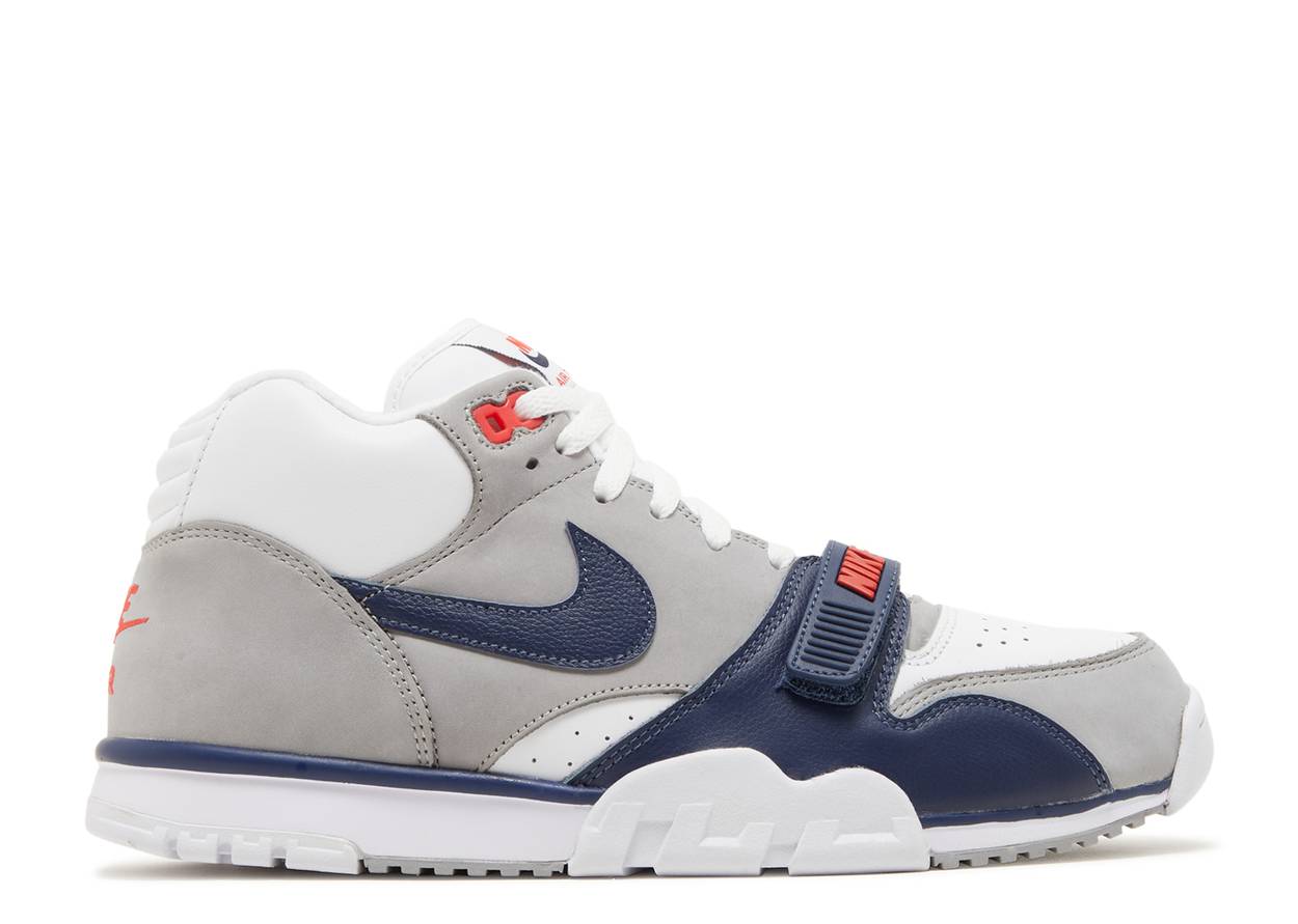 Nike Air Trainer 1 White Midnight Navy Medium Grey – RIF LA