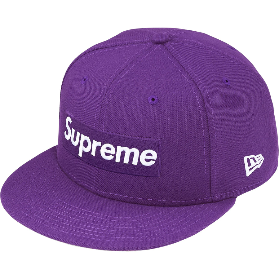 Supreme MLB Teams Box Logo New Era Fitted Cap Purple (Houston Astros ...