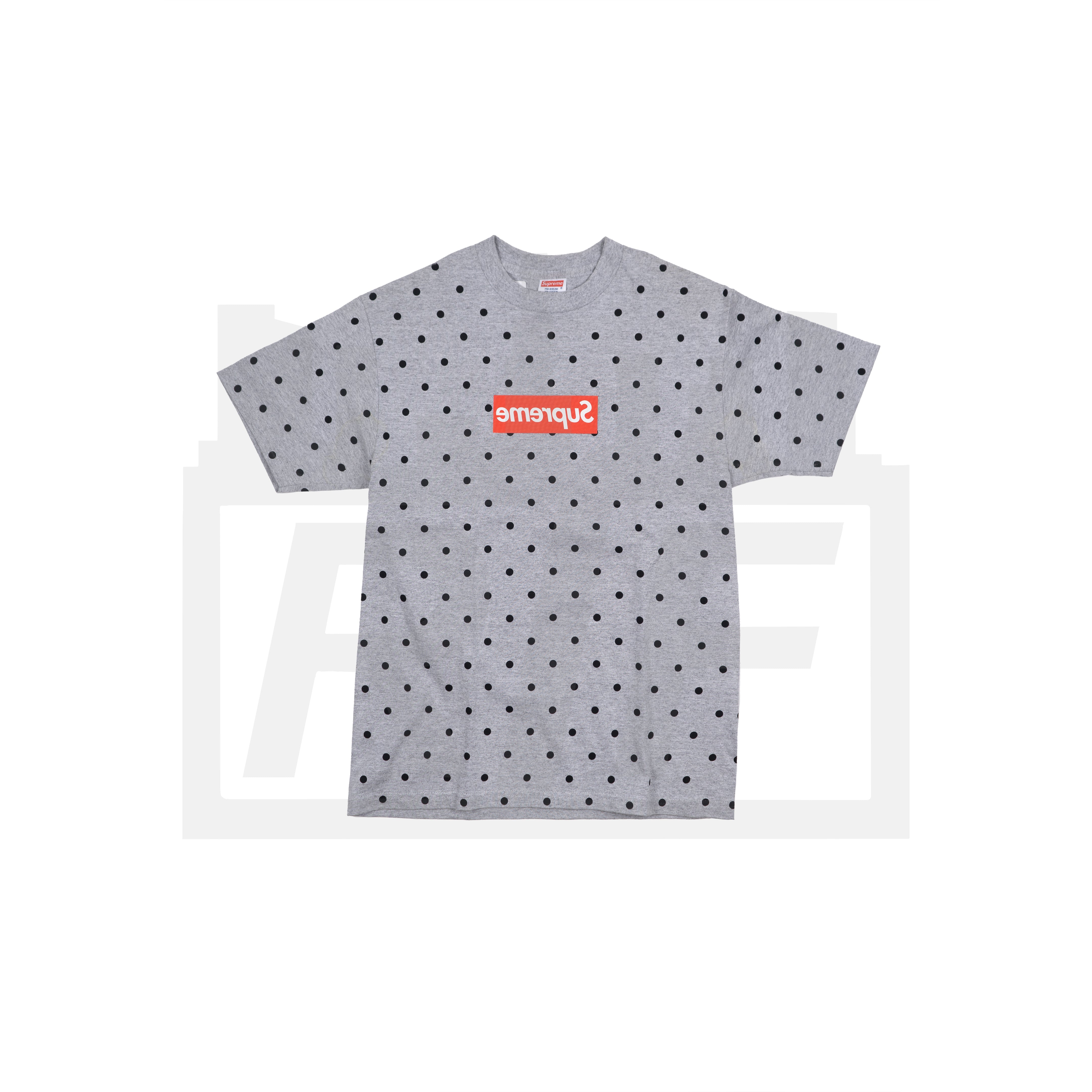 CDG Box Logo Tee (S/S12) Grey – RIF LA