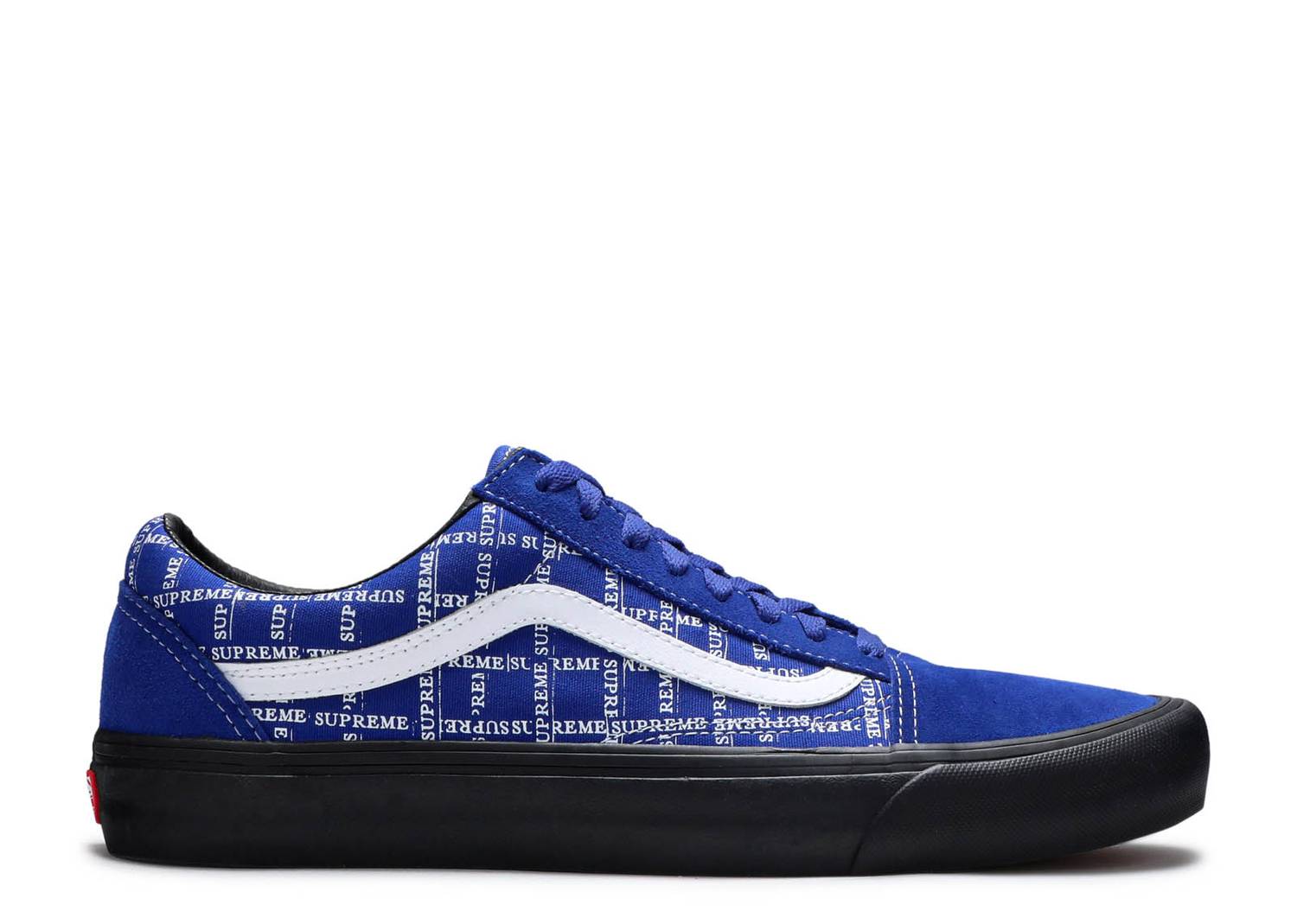 Vans Old Skool Supreme Grid Blue – RIF LA